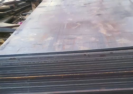 LR steel plate for shipbuilding